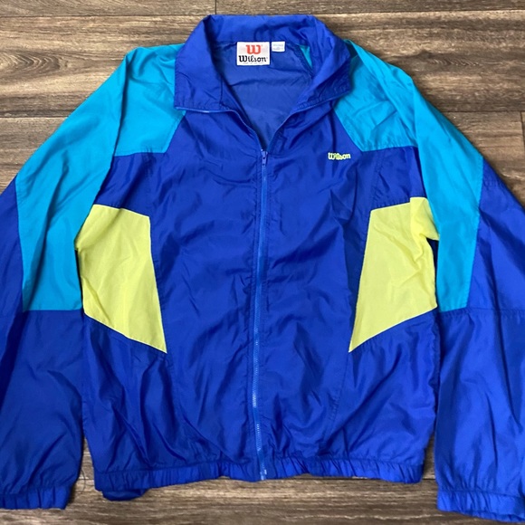 Wilson | Jackets & Coats | Vintage Wilson Windbreaker Small | Poshmark